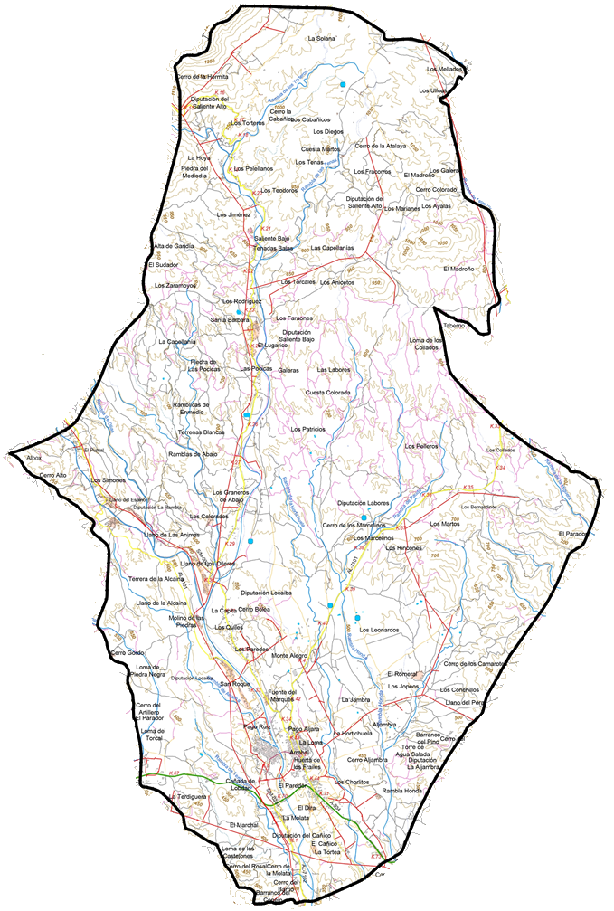 Ayuntamiento de Albox | Situación Geográfica